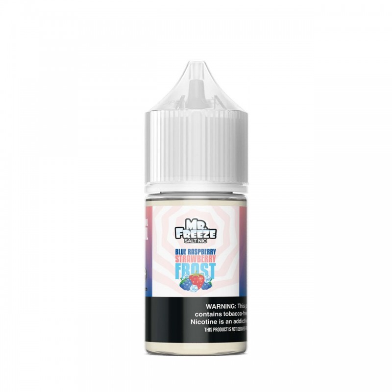 Mr. Freeze Synthetic SALT - Blue Raspberry Strawberry Frost 30mL
